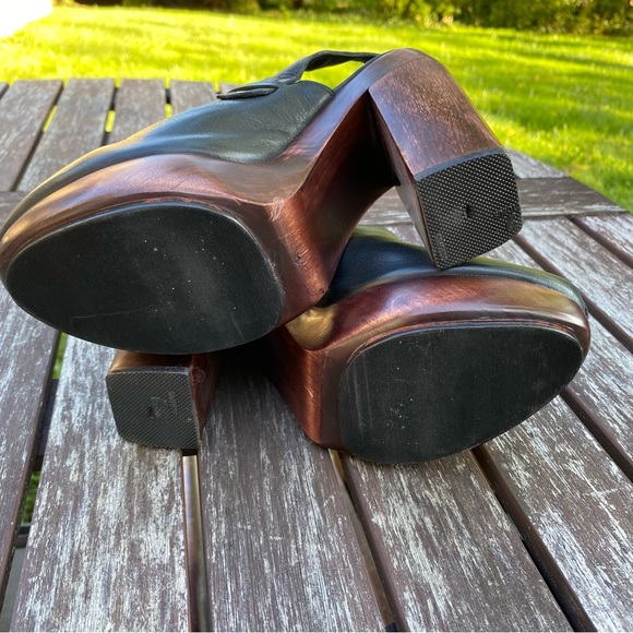 Calleen Cordero | Shoes | Nwot Calleen Cordero Wooden Platform Heels ...